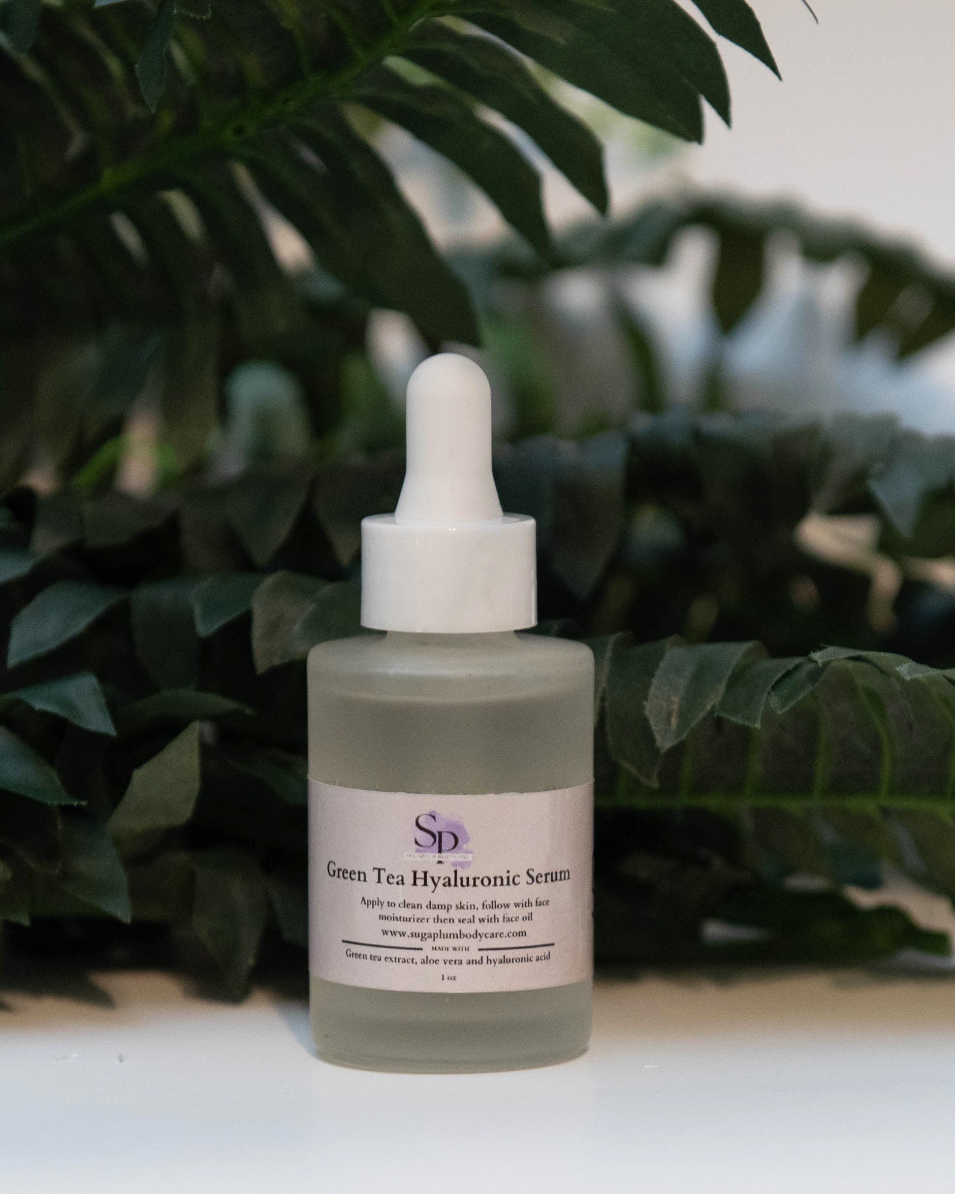 Green Tea Hyaluronic Serum – Suga Plum Bodycare LLC